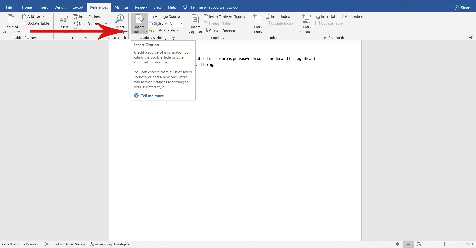 How To Use Microsoft Word References Tool For Smarter Academic Writing